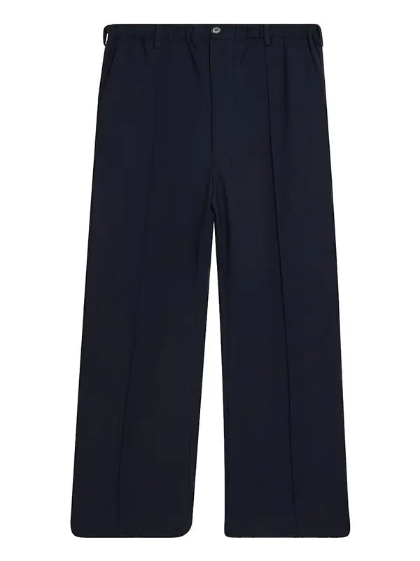 Marni Wool Flare Pants - Midnight/b