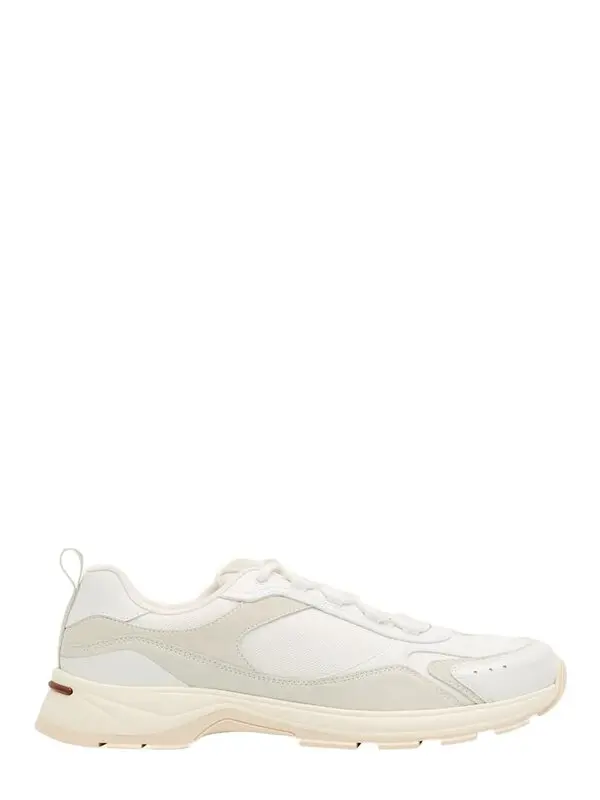 Loro Piana Cairn Walk Mesh Runner Sneakers - Nougat
