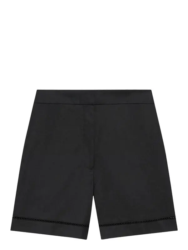 Theory Mid-length Aline Shorts - Black