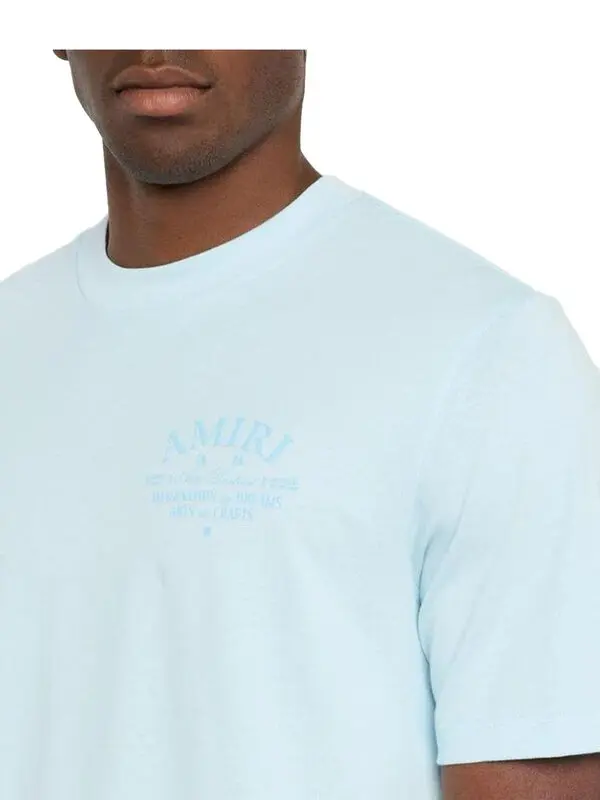 Amiri Apos;s Arts Logo Graphic T-shirt - Ltblue