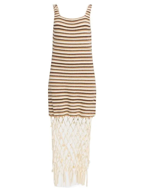 Rails Nastia Crochet-knit Midi Dress - Obsidian Sand