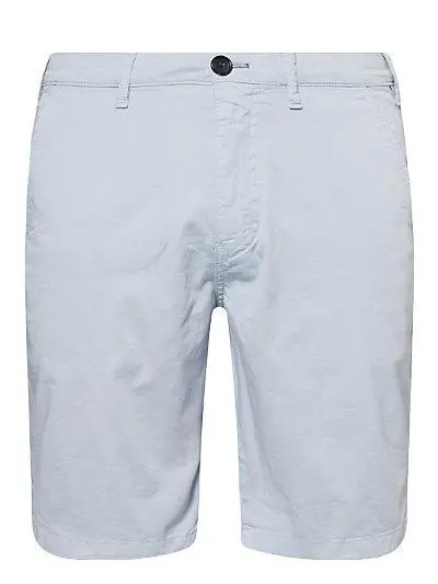 Paul Smith Regular-fit Stretch-cotton Shorts - Light Blue