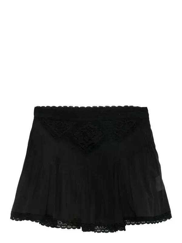 MARANT ETOILE Goldie Mini Skirt - Black