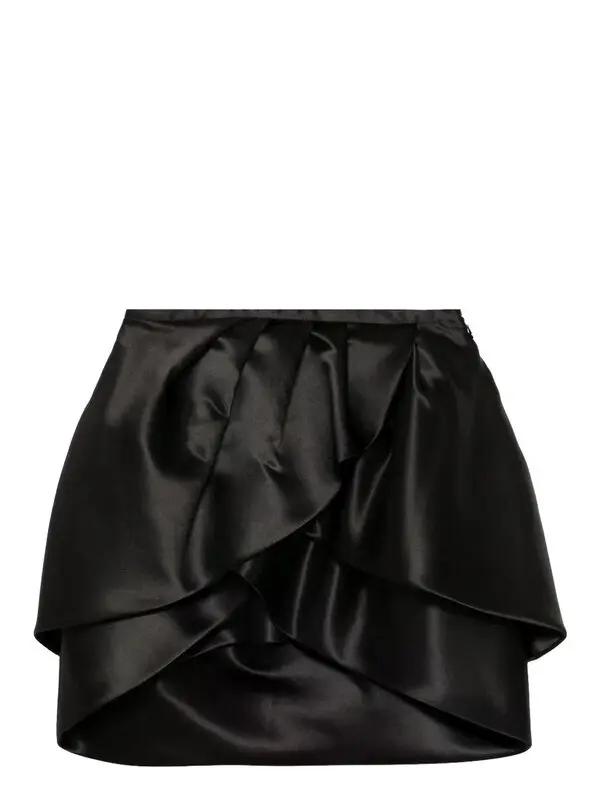 Vivetta A-line Mini Skirt - Black