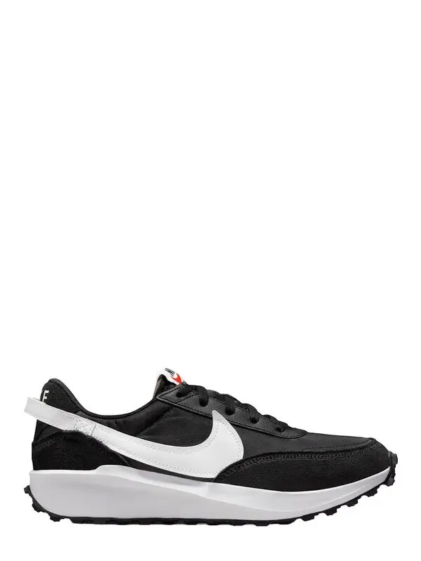 Nike Waffle Debut Sneakers - Black/orange/clear