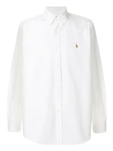 Polo Ralph Lauren Long Sleeve Oxford Sport Shirt - White