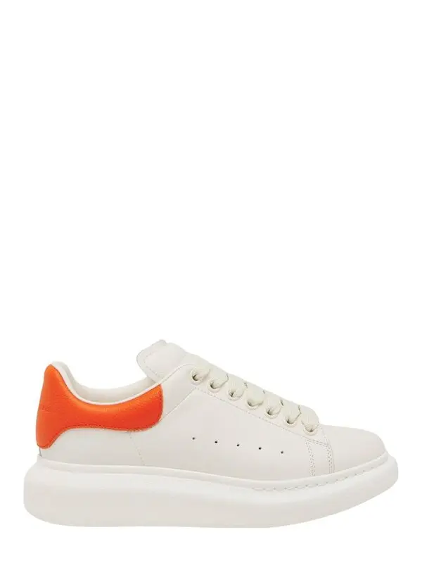 Alexander McQueen Oversized Sneakers - Off White/orange