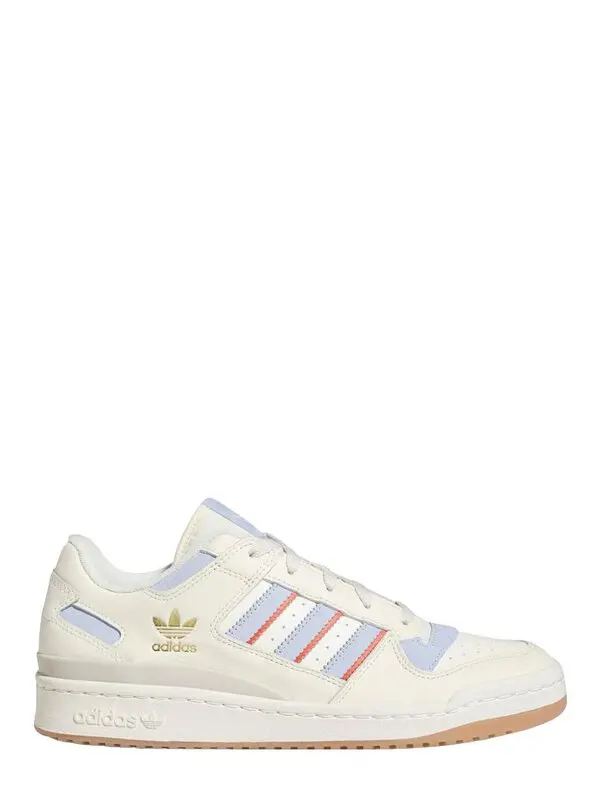 Adidas Forum Low Classic Sneakers - Cream White/blue Dawn/preloved Red