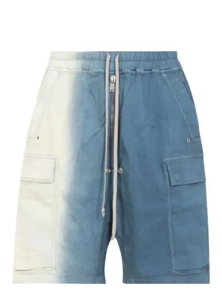 Rick Owens Pantaloni Cargobela Shorts - Toothpaste Degrade