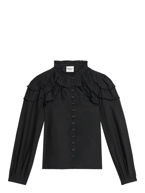 MARANT ETOILE Christa Blouse - Black