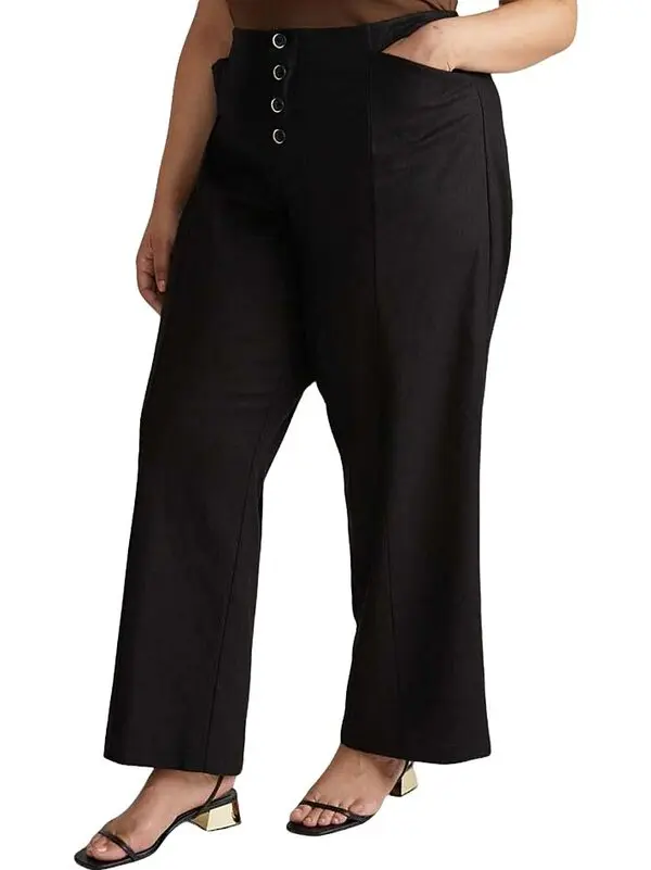 Universal Standard All Day Easy Pants - Black