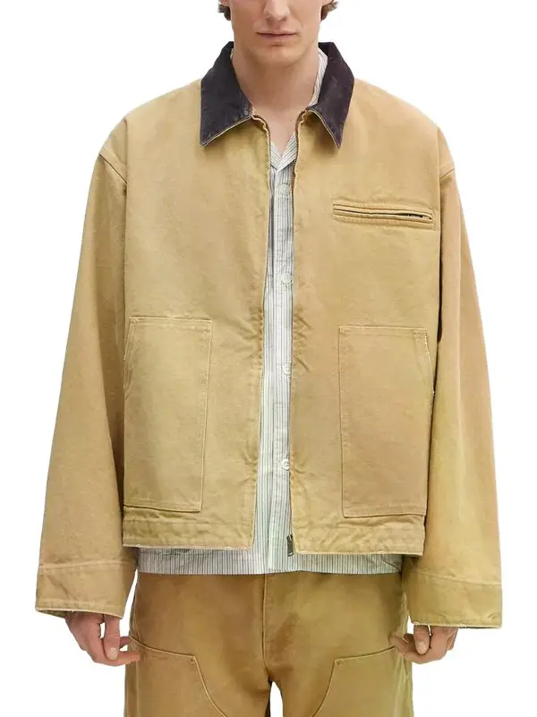 AMBUSH Corduroy-collar Overshirt - Neutrals