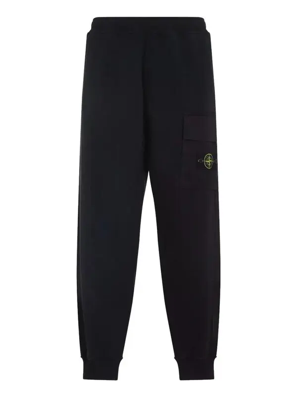Stone Island Patch-pocket Track Pants - Black