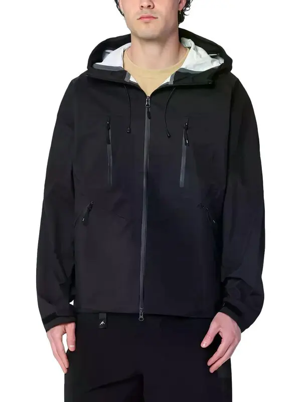 PURPLE MOUNTAIN OBSERVATORY Hooded Lightweight Jacket - Black
