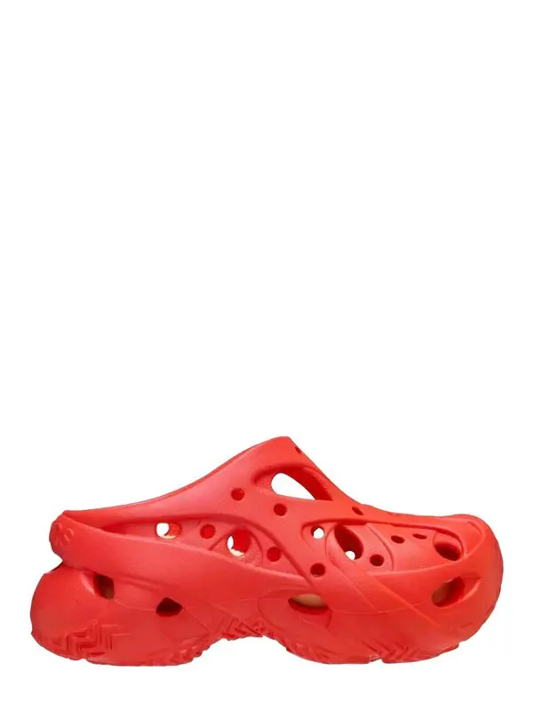 CROCS Caged Starfish Mules - Red