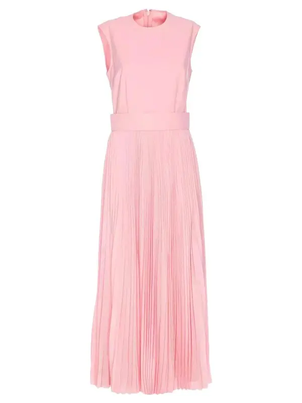Solace London The Sophie Midi Dress - Pink