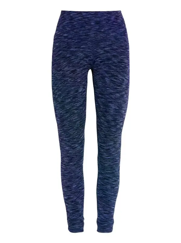 The Upside Mystere Zebra-print Leggings - Blue