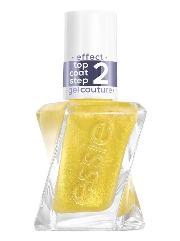 Essie Gel Couture Metallic Glaze Longwear Top Coat - Crushed Gold