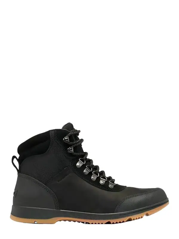 Sorel Lace-up Leather Boots - Black