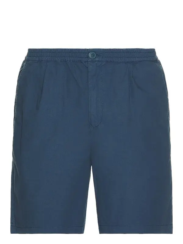 Barbour Rickfell Ripstop Short - Dark Denim