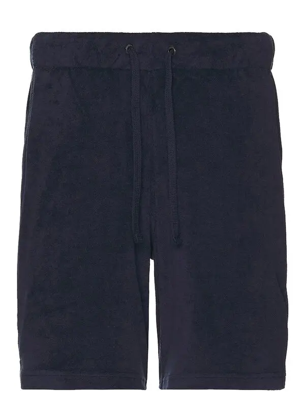 Onia Towel Terry Pull-on Short - Deep Navy
