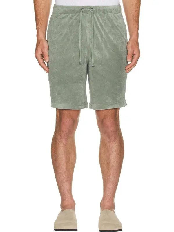 Onia Towel Terry Pull-on Short - Sage