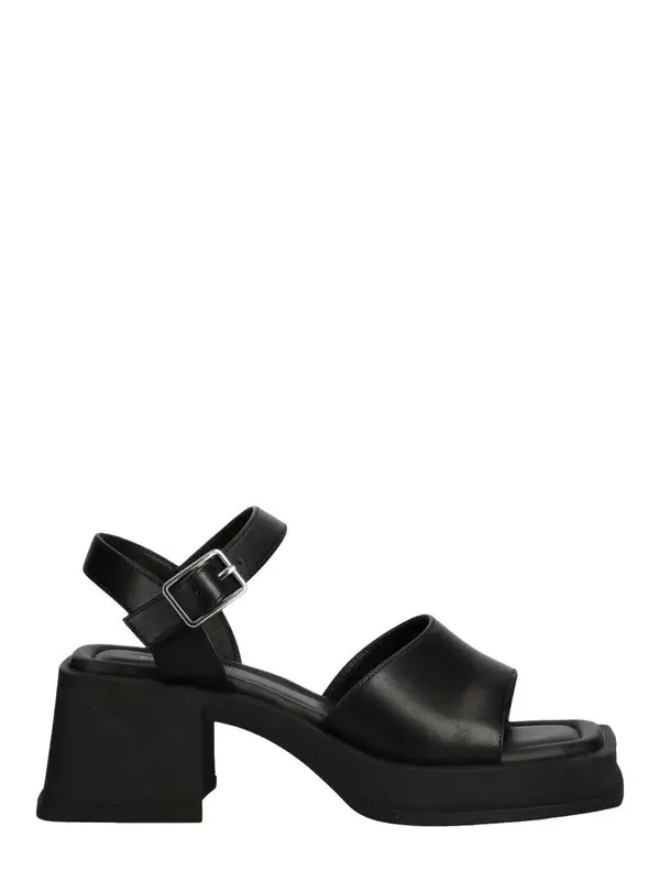 VAGABOND SHOEMAKERS 60mm Hennie Heeled Sandals - Black