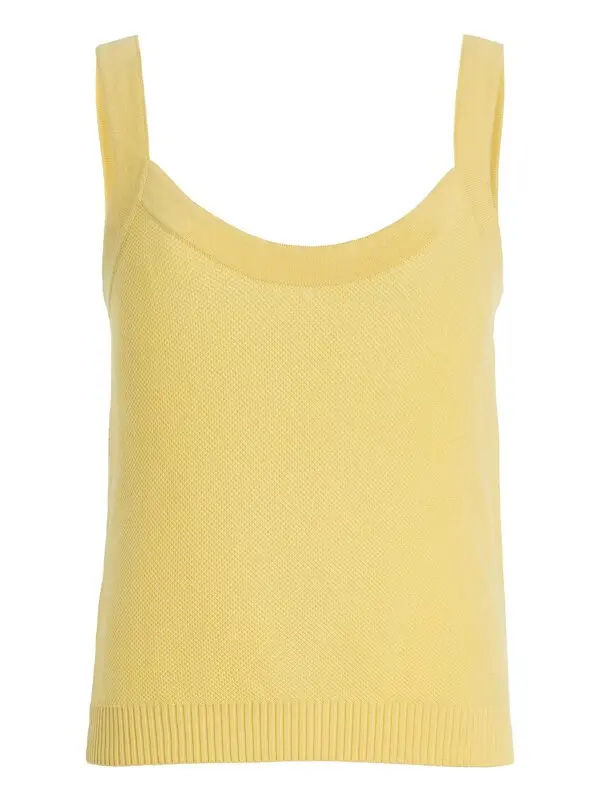 La Veste Cruise Cotton Top - Yellow