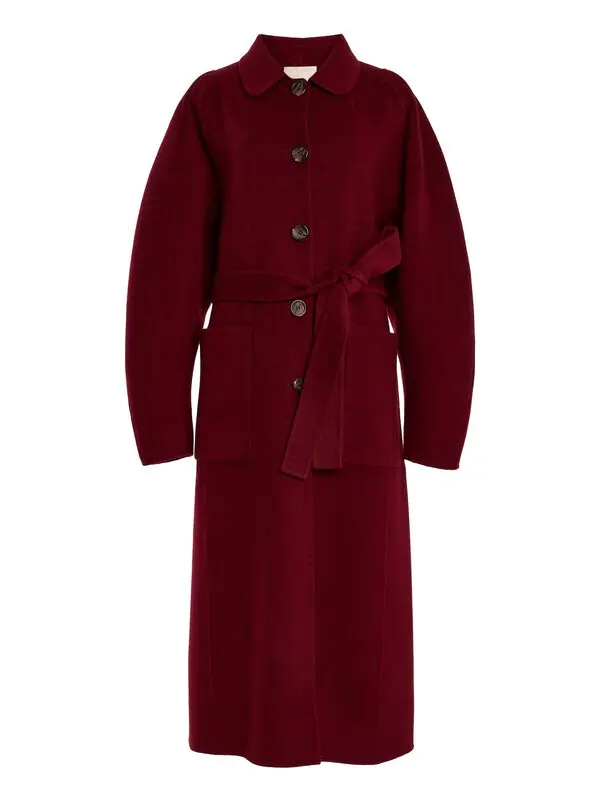Ulla Johnson Lisbeth Coat - Red
