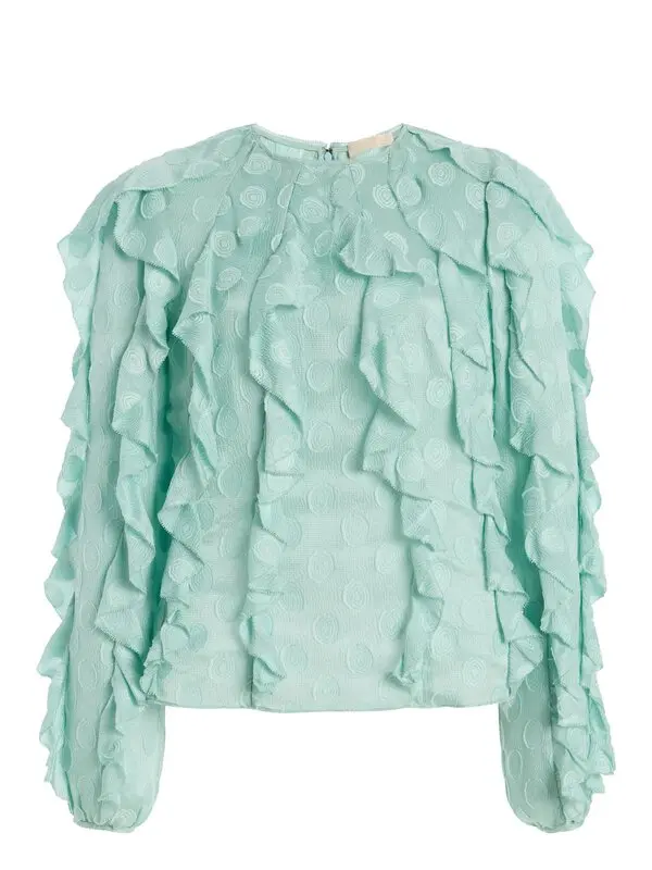 Ulla Johnson Della Blouse - Blue