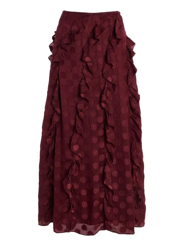 Ulla Johnson Poppy Skirt - Red