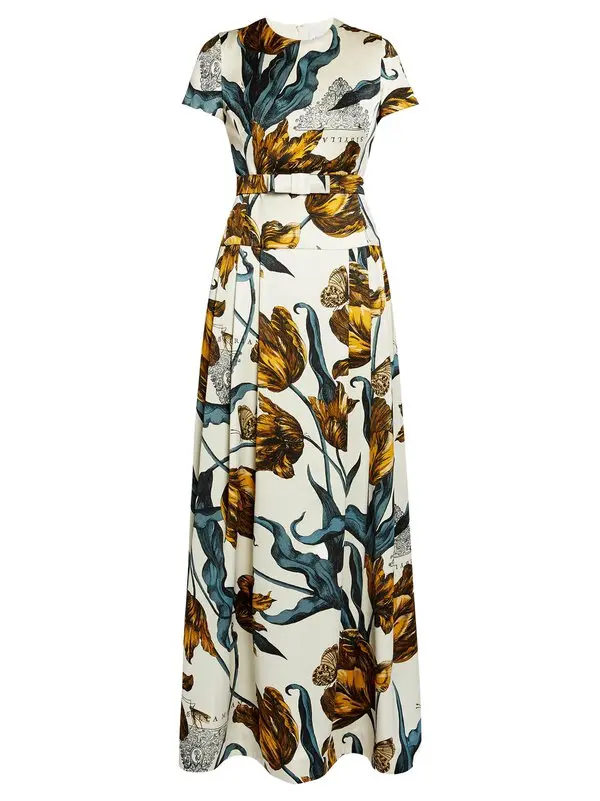 Erdem Printed Maxi Gown - Floral