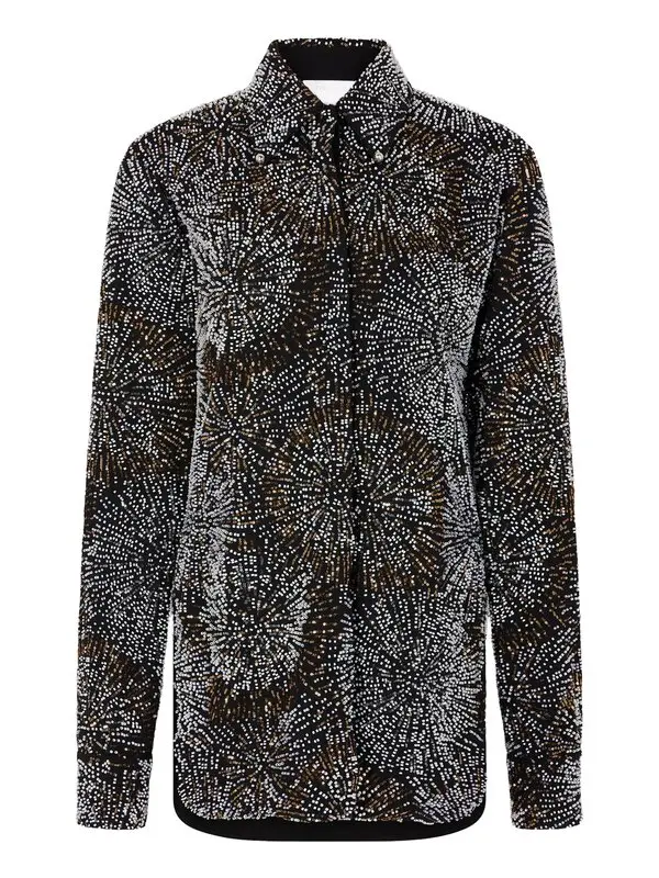 Rabanne Sequined Shirt - Multi