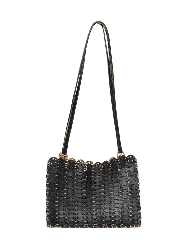 Rabanne 1969 Flip Bag - Black And Gold Reverse