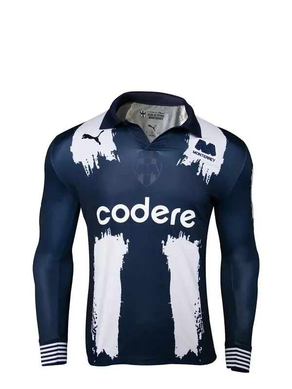 PUMA C.f. Monterrey Ediciã³n Especial '25 Long Sleeve Soccer Jersey - Navy