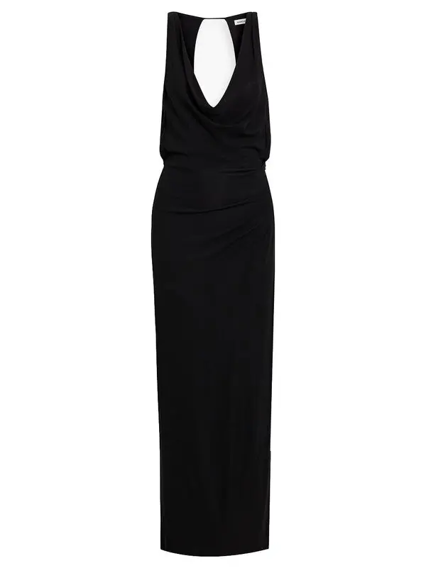 Simkhai Kosme Open-back Gown - Black