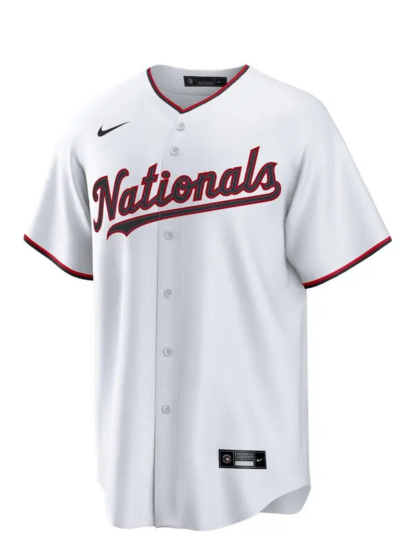 Nike James Wood Washington Nationals Mlb Replica Jersey - White