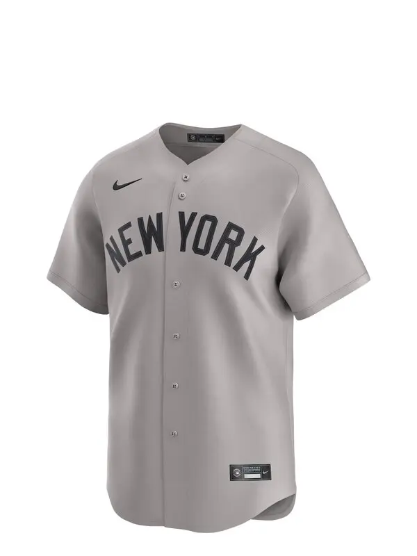 Nike Anthony Volpe New York Yankees Dri-fit Adv Mlb Limited Jersey - Grey