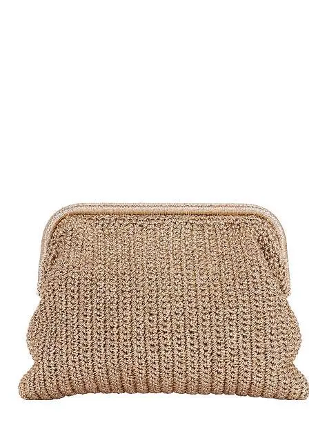 BTB LOS ANGELES Zinc Clutch - Rose