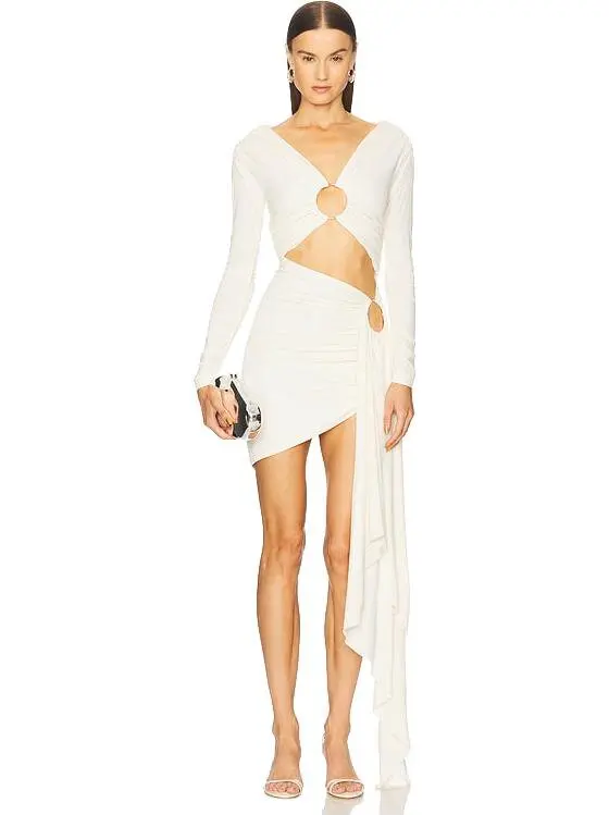 MICHAEL COSTELLO X Kurt Mini Dress - White