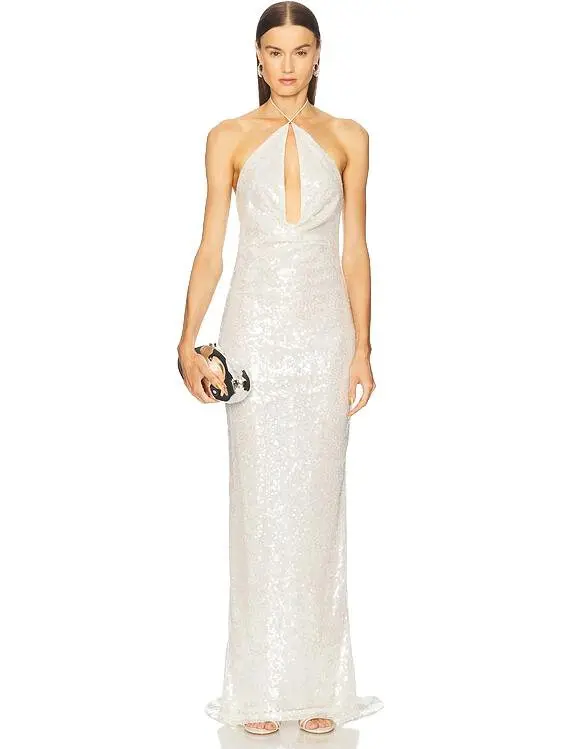 MICHAEL COSTELLO X Lucie Gown - Champagne