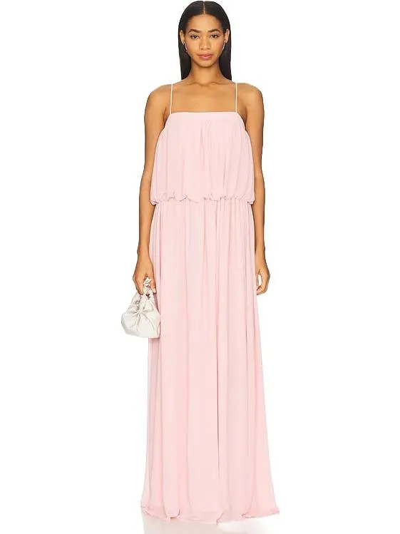 LOVERS AND FRIENDS Jacki Maxi Dress - Light Pink