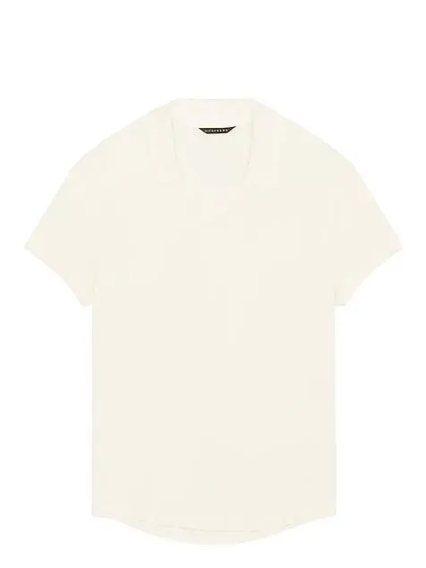Monfrère Bond Polo In Cream - Taupe
