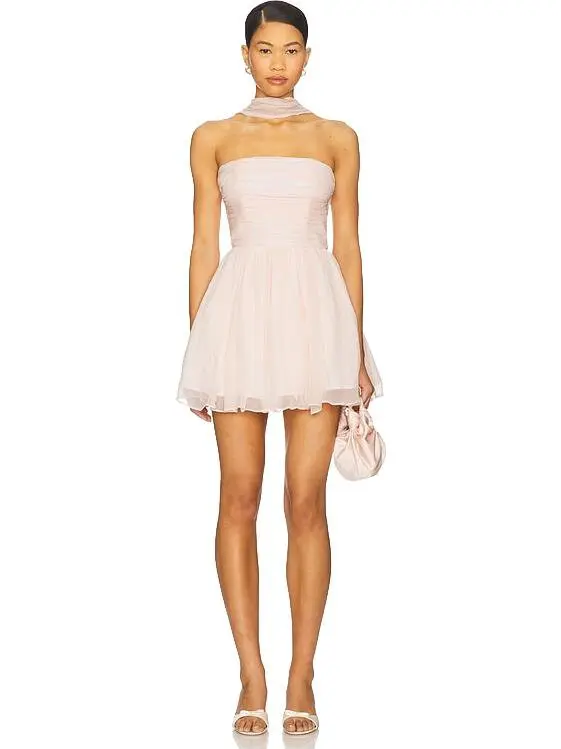 Lpa Kalina Mini Dress - Ballet Pink