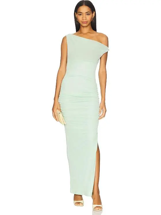 RUNAWAY THE LABEL Chyna Midi Dress - Key Lime