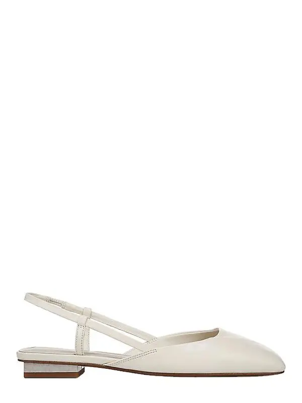 Franco Sarto Telica Slingback Flats - White