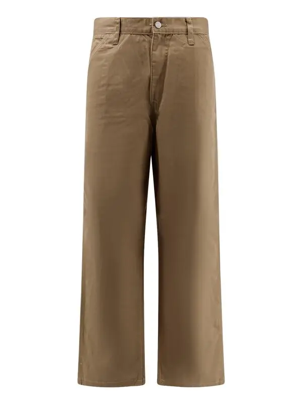 Carhartt Work In Progress Denison Relaxed Straight Trousers - Brown