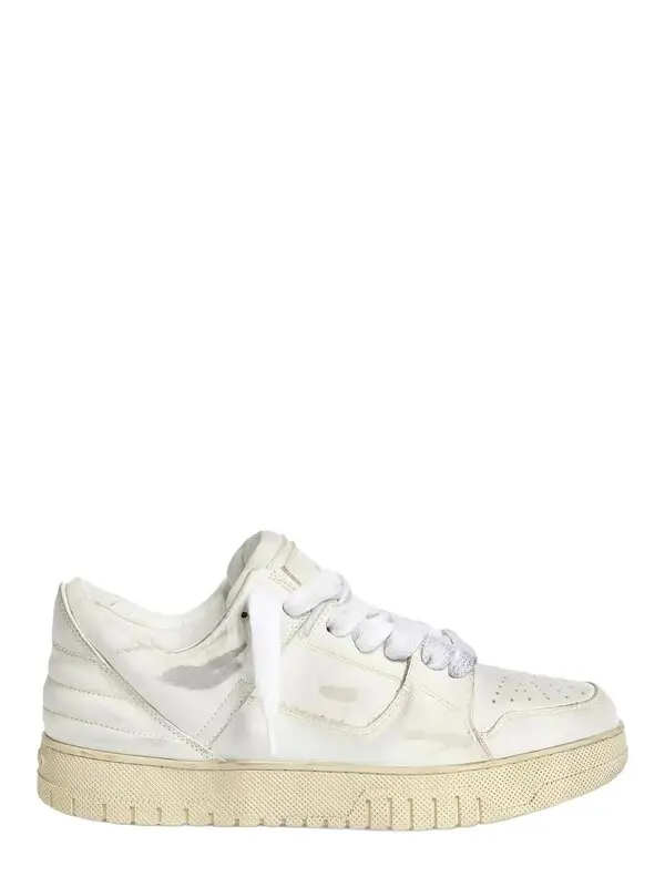 1989 STUDIO Leather Panelled Sneakers - White