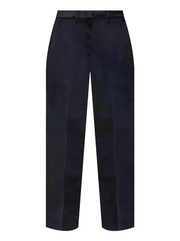 Etro Tailored Satin Trousers - Black