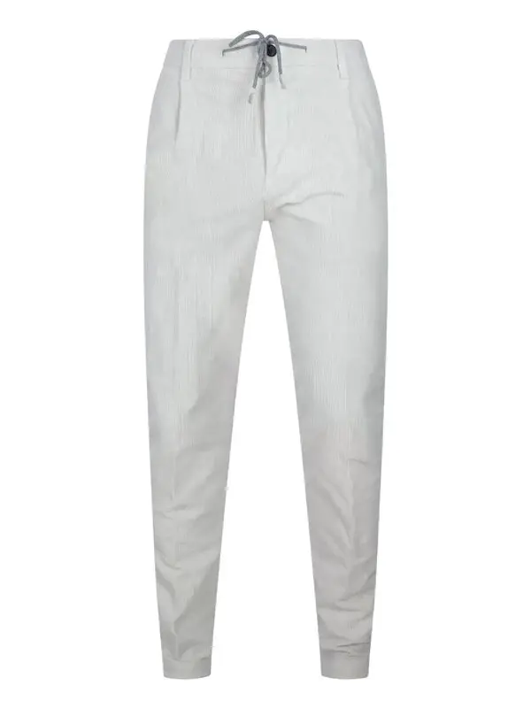 Eleventy Drawstring Trousers - Neutrals